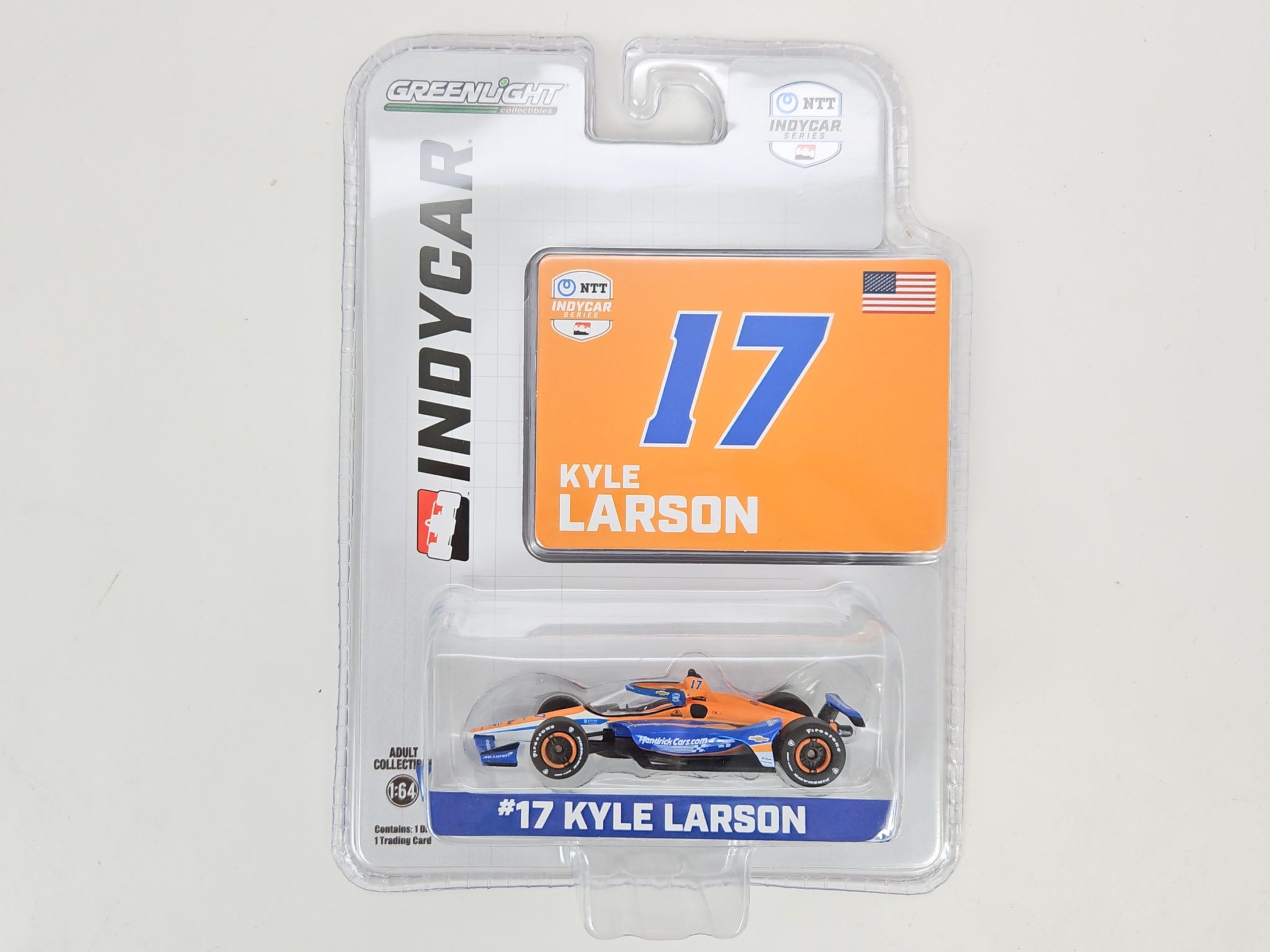 1:64 GL 2024 Kyle Larson #17 Hendrick Cars Mclaren Racing Indycar ...