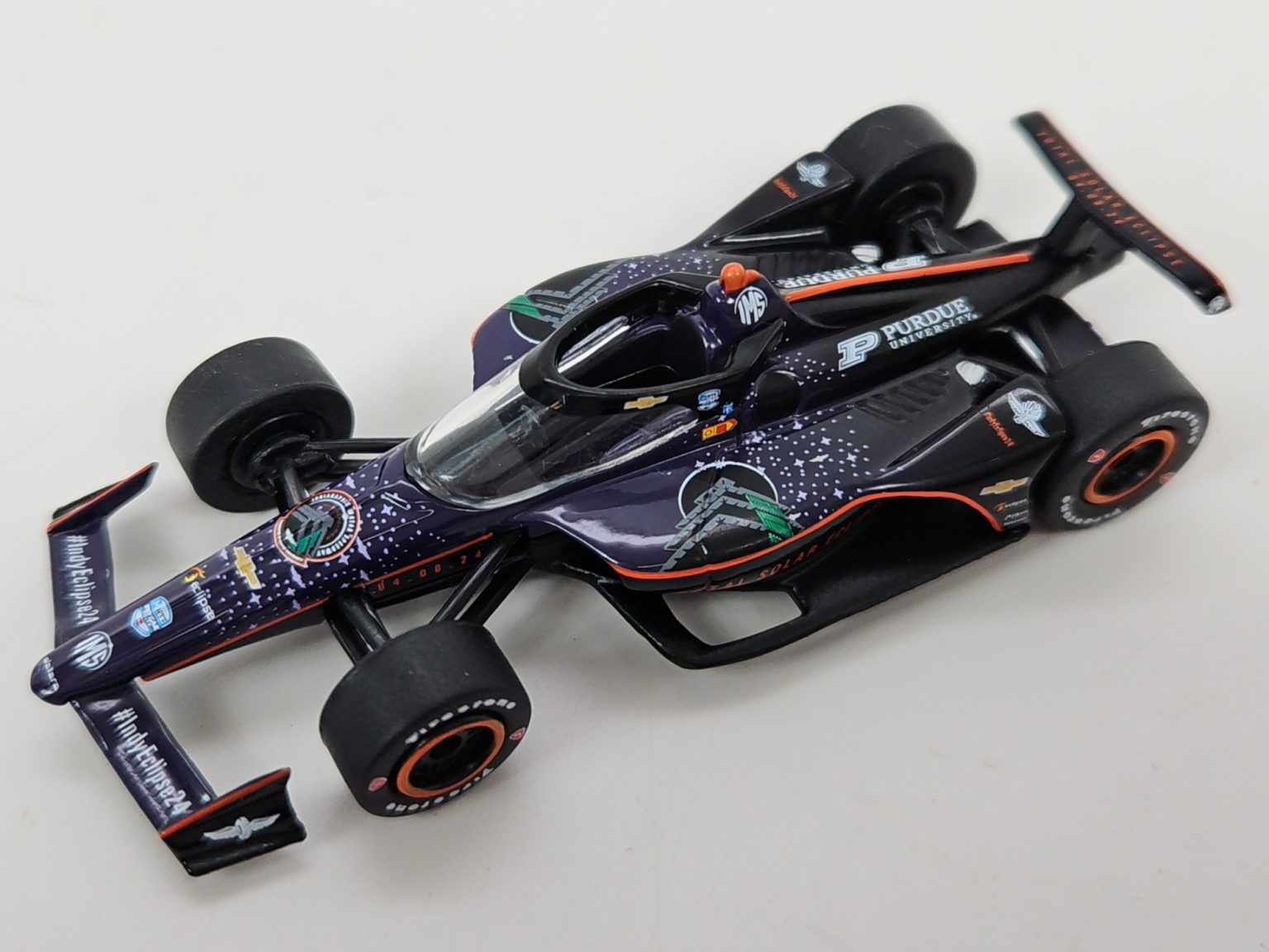 1:64 GL 2024 Indianapolis Motor Speedway Solar Eclipse Indycar Diecast ...