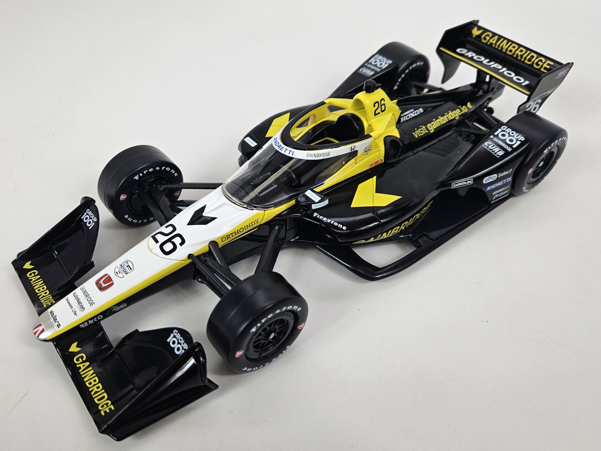 1:18 GL 2024 Colton Herta #26 Gainbridge Andretti Global Indycar ...