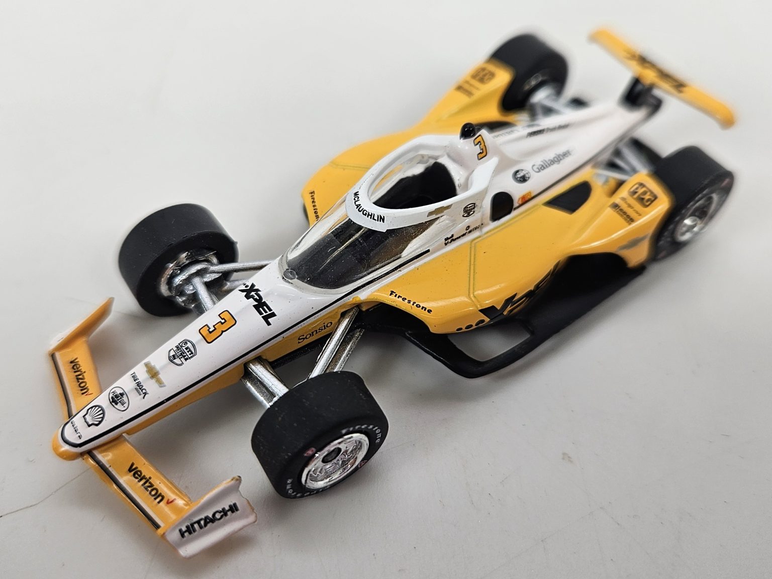 1:64 GL 2024 Scott McLaughlin #3 Xpel Team Penske Indycar Diecast By ...