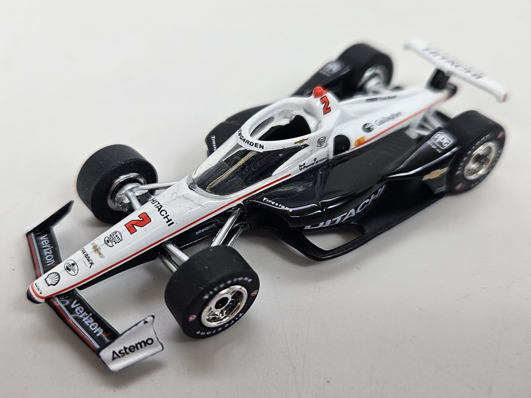 1:64 GL 2024 Josef Newgarden #2 Hitachi Team Penske Indycar Diecast By ...