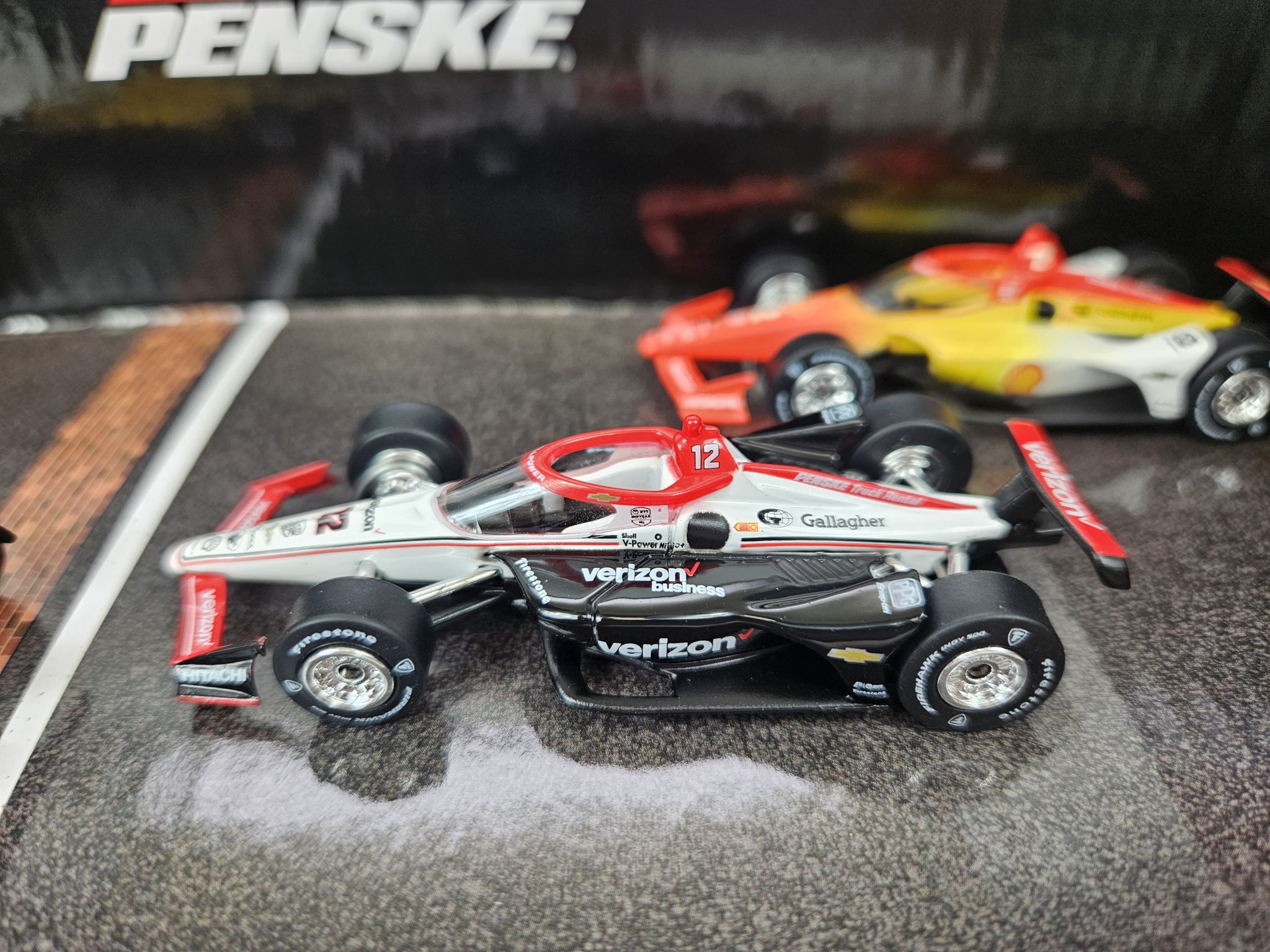 1/64 GL 2024 Indianapolis 500 Team Penske Front Row Sweep Pack Set By ...