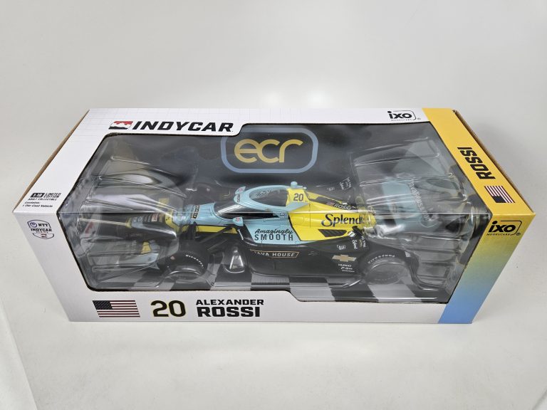 1:18 IXO 2025 Alexander Rossi #20 Java House Ed Carpenter Racing ...