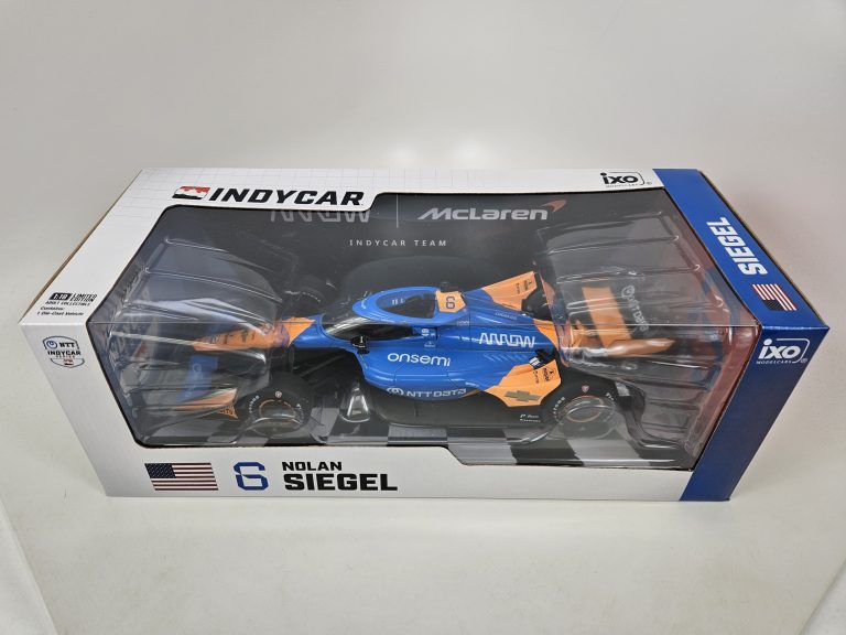 1:18 IXO 2025 Nolan Siegel #6 NTT Data Mclaren Indycar Diecast By IXO ...